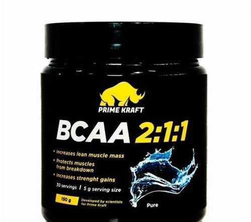 Аминокислоты Prime Kraft bcaa 2:1:1 150 г pure