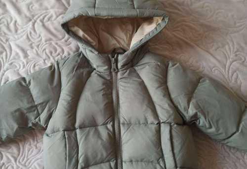 Пуховик куртка Zara 86 пух/перо