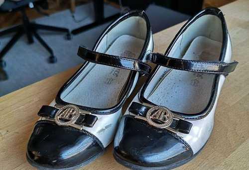 Туфли школьные для девочки 33 размер