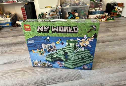 Lego minecraft Bela 10734 Подводная крепость