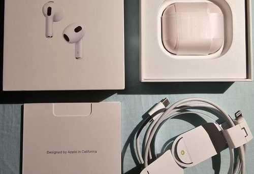 Наушники Apple AirPods 3 Lightning Charging Case