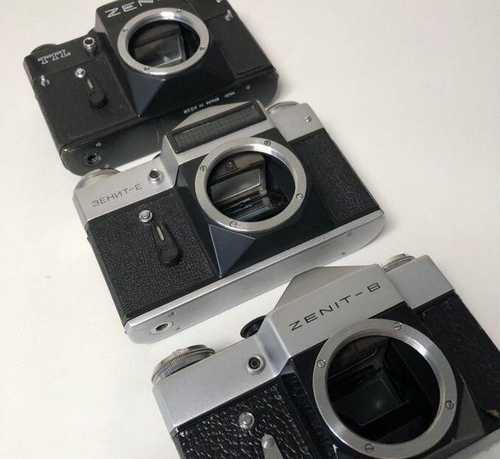 Плёночные фотоаппараты Zenit