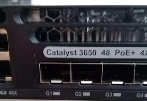 Коммутатор Cisco WS-C3650-48PS-S