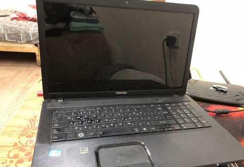 Ноутбук toshiba satellite 17