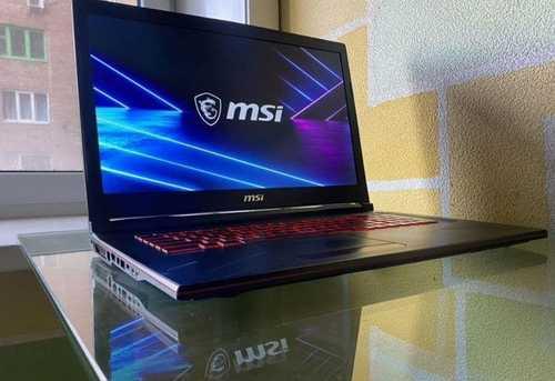 17.3" MSI GL73 8RD-247XRU, 1128 ГБ, Core i7-8750H, RAM 8 ГБ, GeForce GTX 1050 Ti 4 ГБ