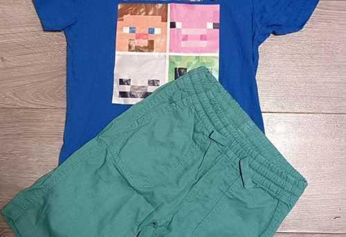 Комплект футболка и шорты р.110-116