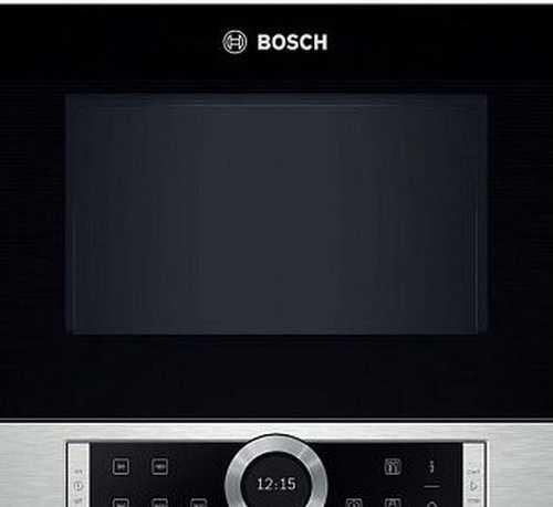 Микроволновая печь встраиваемая Bosch BFL634GS1 че
