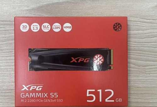 SSD 512Gb M.2 NVMe adata XPG gammix S5