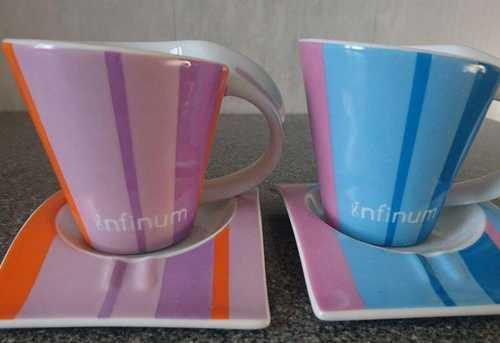 Чашка с блюдцем infinum
