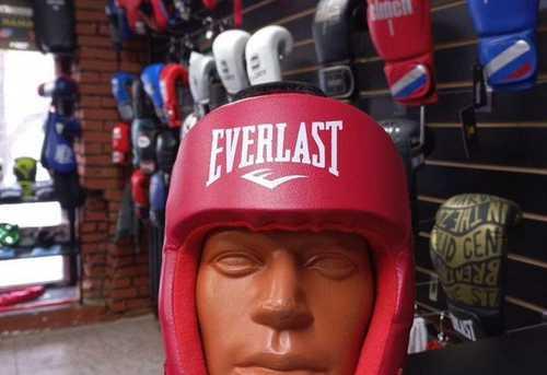 Боксерский шлем Everlast Red