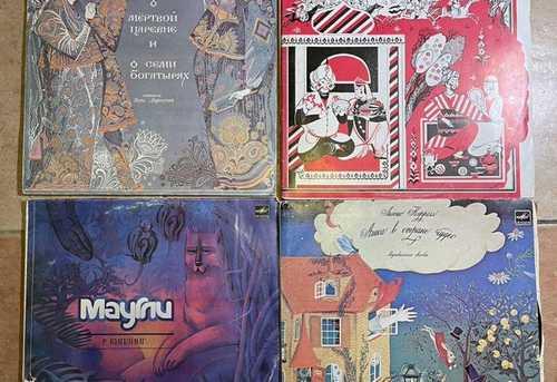Советские пластинки с детскими сказками