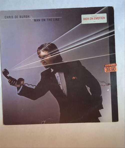 Chris de Burgh – Man On The Line - Lp