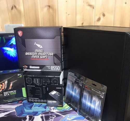 Рабочая станция на Ryzen 9 3900, 64 Gb