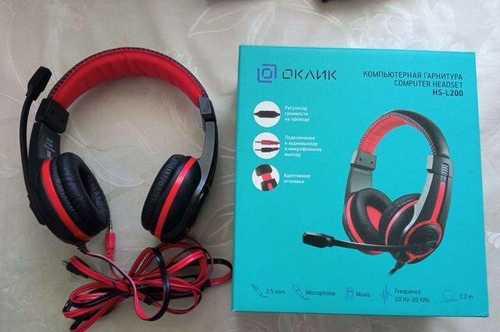 Игровые наушники Oklick HS-L200