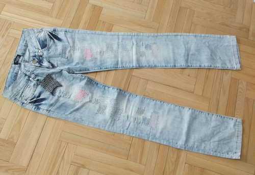 Gucci джинсы женские 27рр,голубые