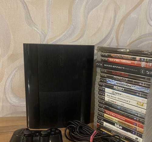 PS3 Super Slim 500 GB Прошитые