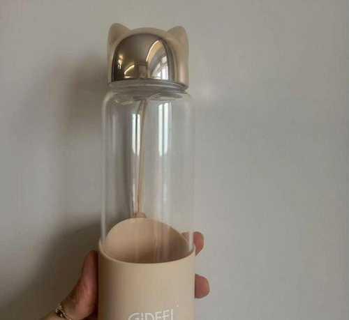 Стеклянная бутылочка gipfel. 1 выход