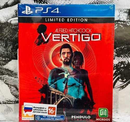 Alfred Hitchcock Vertigo Ps4/Ps5 Новый