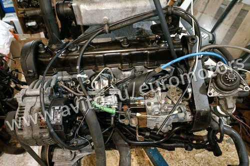 Комплектный двс VW Transporter 2.4 AAB 1998г