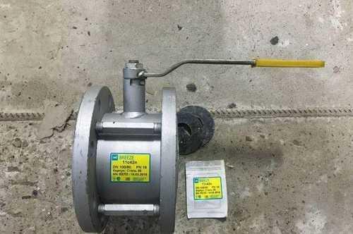 Кран шаровой стальной фланцевый Ду 100/80 L-125
