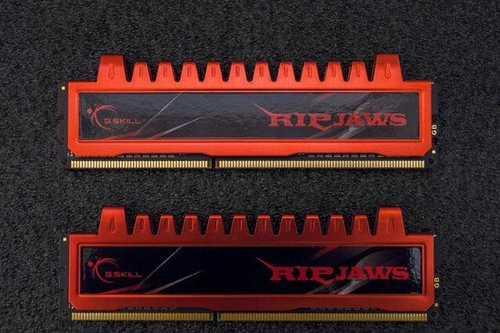 DDR3 2x2gb 1600mhz 1rank CL9-9-9-24 Ripjaws