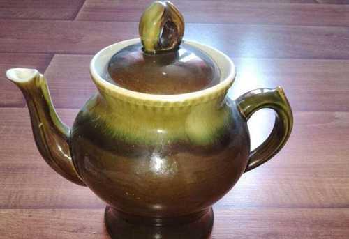 Сервиз чайный обливная керамика СССР