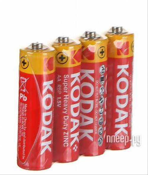 AA - Kodak R6/4SH Super Heavy Duty 4 штуки