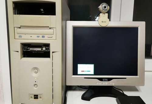 Компьютер в сборе монитор системный блок корпус