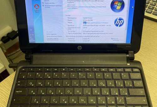 Ноутбук для дома HP Mini Windows 7, Intel Atom CPU