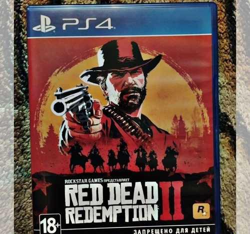 Red Dead Redemption 2 ps4 диск