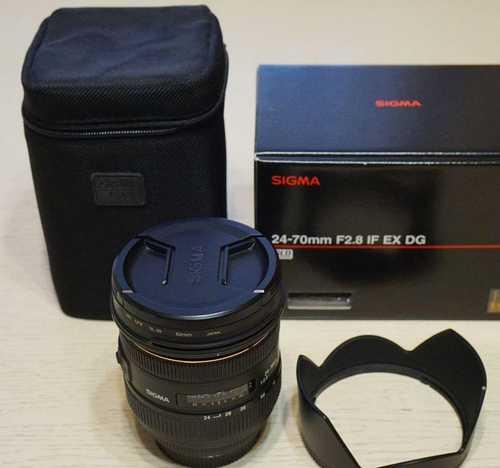 Sigma 24-70mm F2.8 IF EX DG HSM