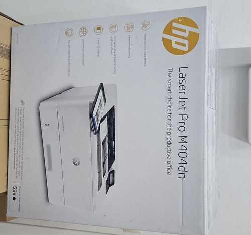 Принтер HP laser JET PRO M404DN новый