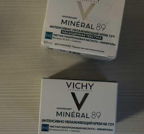 Vichy minéral 89 интенсивно увлажняющий крем