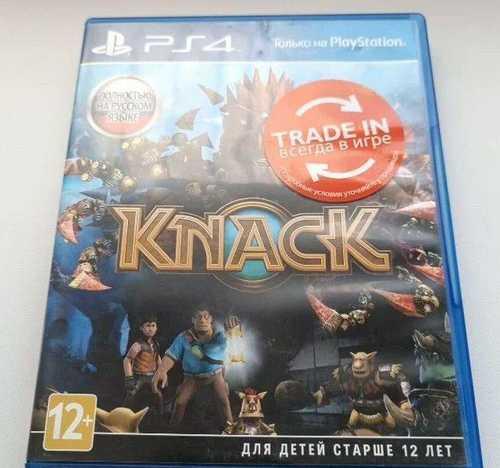 Игра на ps4 knack