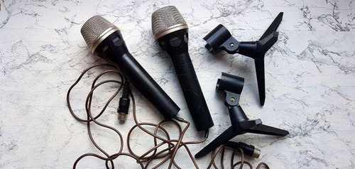 Микрофоны «Октава» мд-85А с подставками (2 шт.)