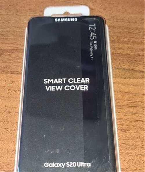 Samsung Galaxy S20 Ultra Smart Clear View Cover