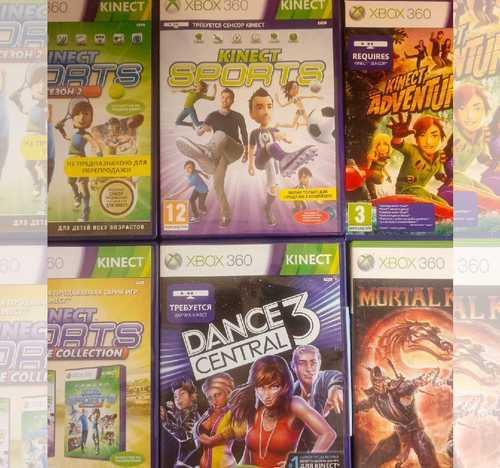 Игры на xbox 360 kinect