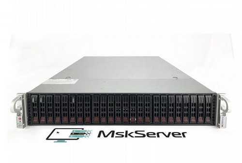 Сервер Supermicro 2028R-E1CR24N 2x E5-2690v4 64Gb