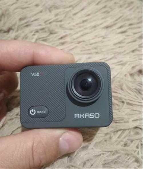 Экшн камера 4к akaso V-50X