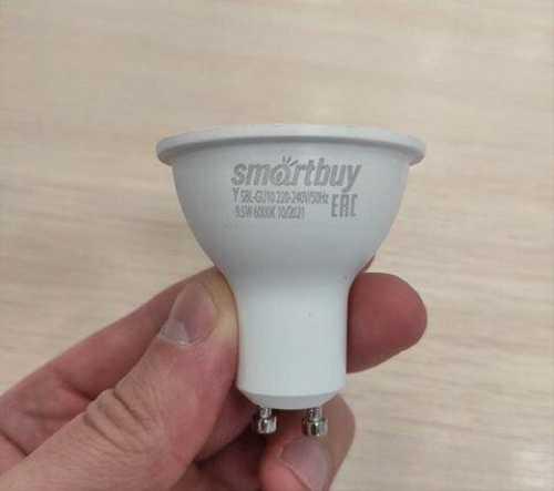 Светодиодная лампа MR 16 GU10 9.5W Smartbuy холод
