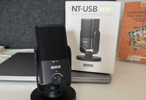 Студийный микрофон Rode USB mini