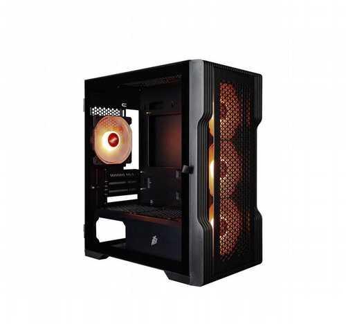 Корпус mATX Б бп 1stplayer trilobite T3 argb Blac