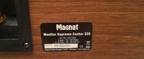 Magnat Monitor Supreme Center 250