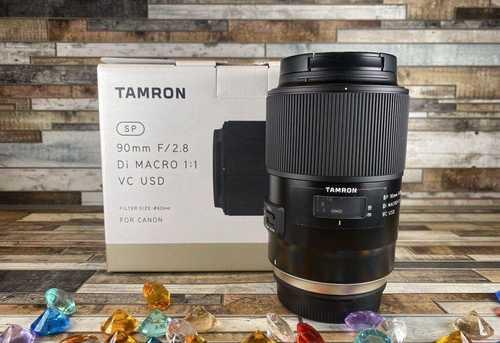 Объектив Tamron SP 90mm f/2.8 Di VC USD 1:1 Macro