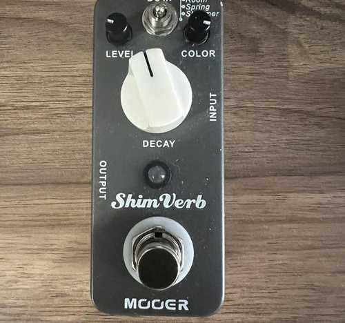 Mooer shimverb