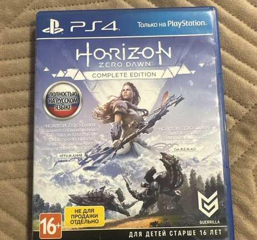 Игра на ps4 Horizon zero dawn complete edition