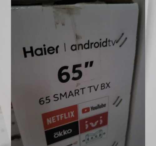 Телевизор haier SMART tv bx 65