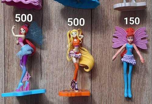 Фигурки Winx, Kinder, Sweet Box, McDonald's