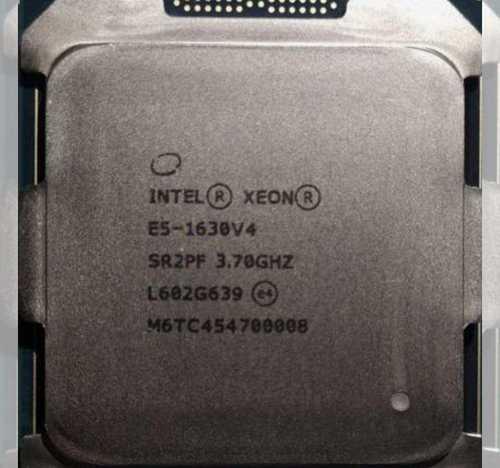 Xeon E5 1630 V4