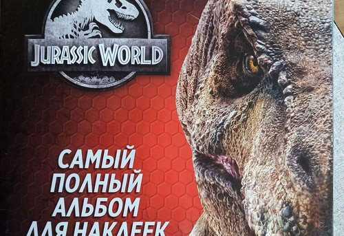 Наклейки panini jurassic world